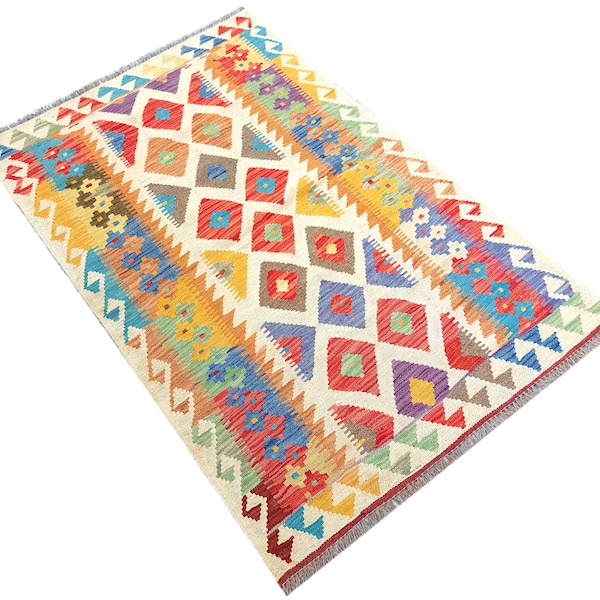 Afghan Kilim Rug - Etsy