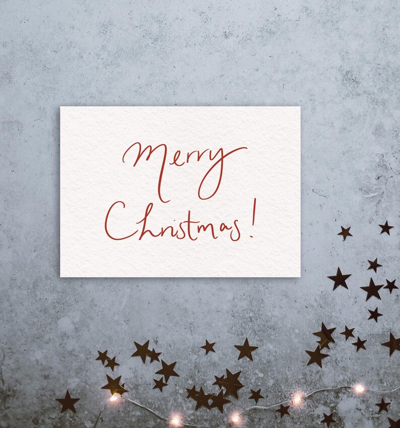 Multipack Mini Christmas Cards | Hand Illustrated | 1 Design per Pack ...