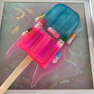 3D Melting Lolly Art - Etsy