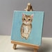 Cat Meme Original Paintings With Mini Easel - Etsy
