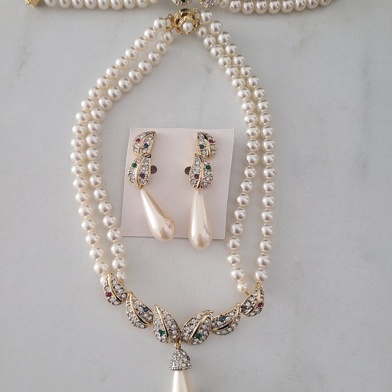 Vintage Jewelry Set - Etsy