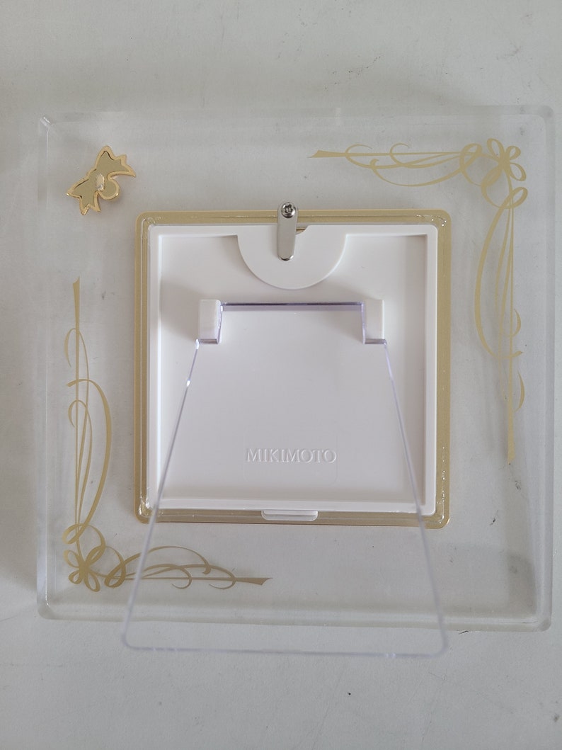 Vintage Mikimoto Small Square Picture Frame With Pearl - Etsy