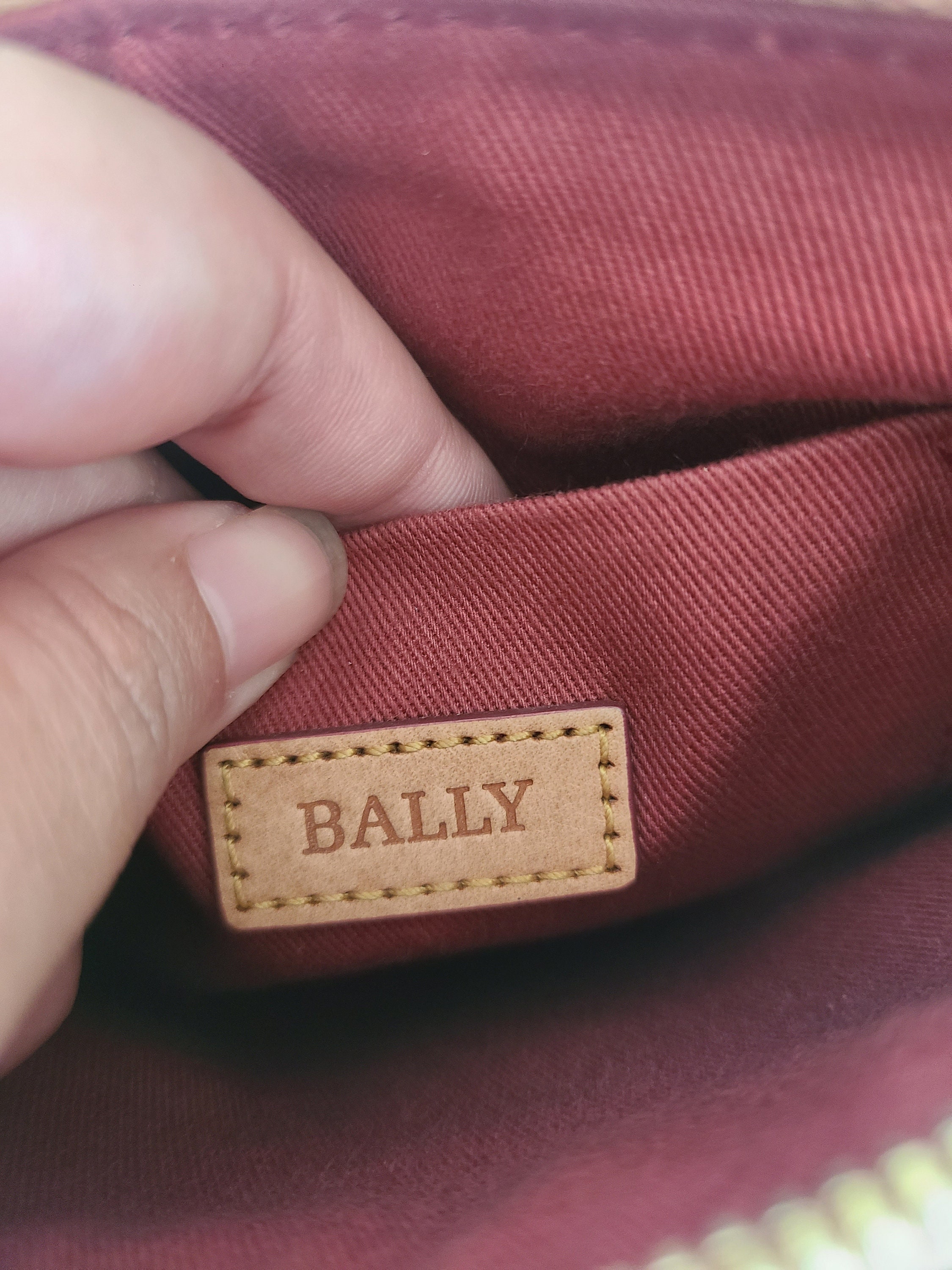 Vintage Bally Y2K Small Shoulder Bag - Etsy