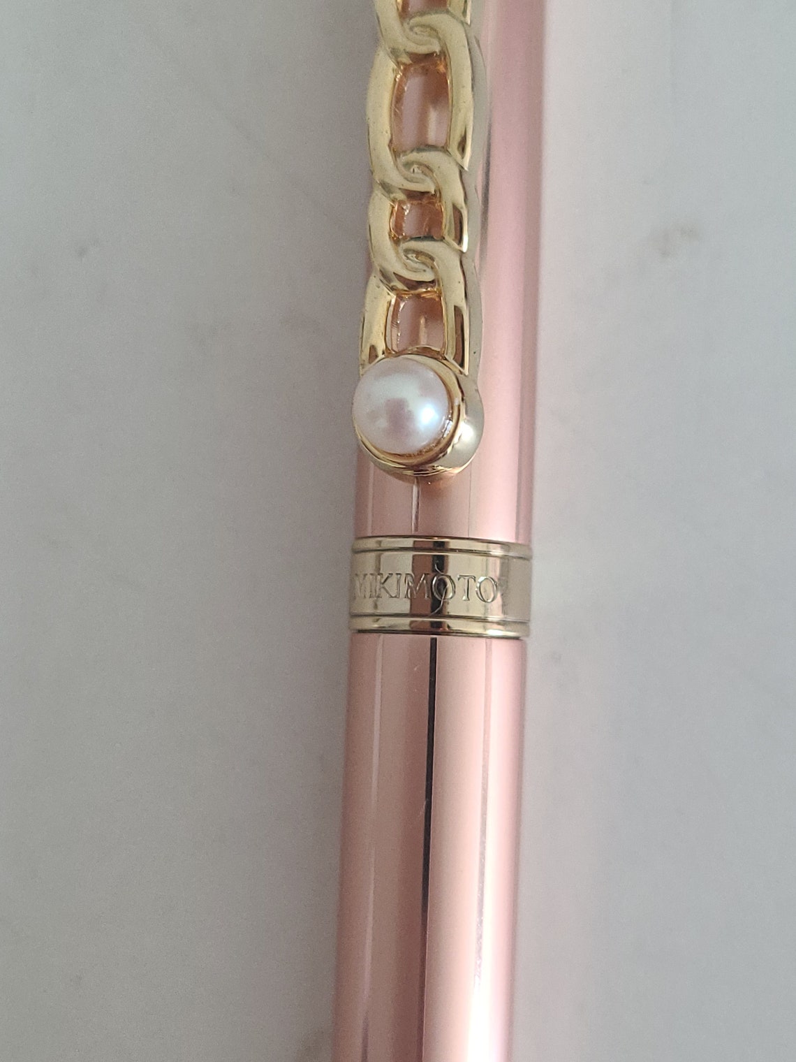 Vintage Mikimoto Pearl Ballpoint Pen - Etsy