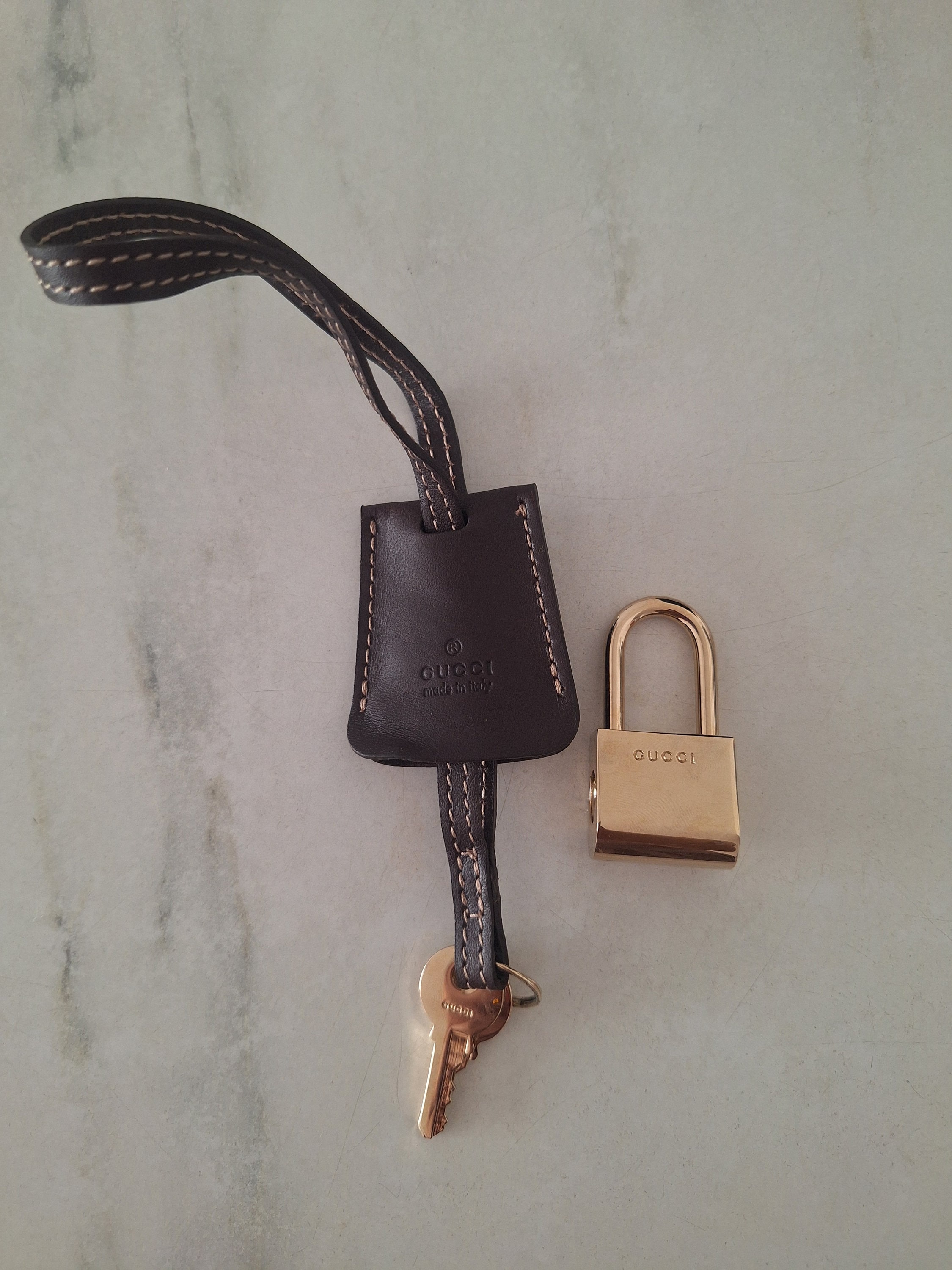 Vintage Gucci Keys Lock Set - Etsy