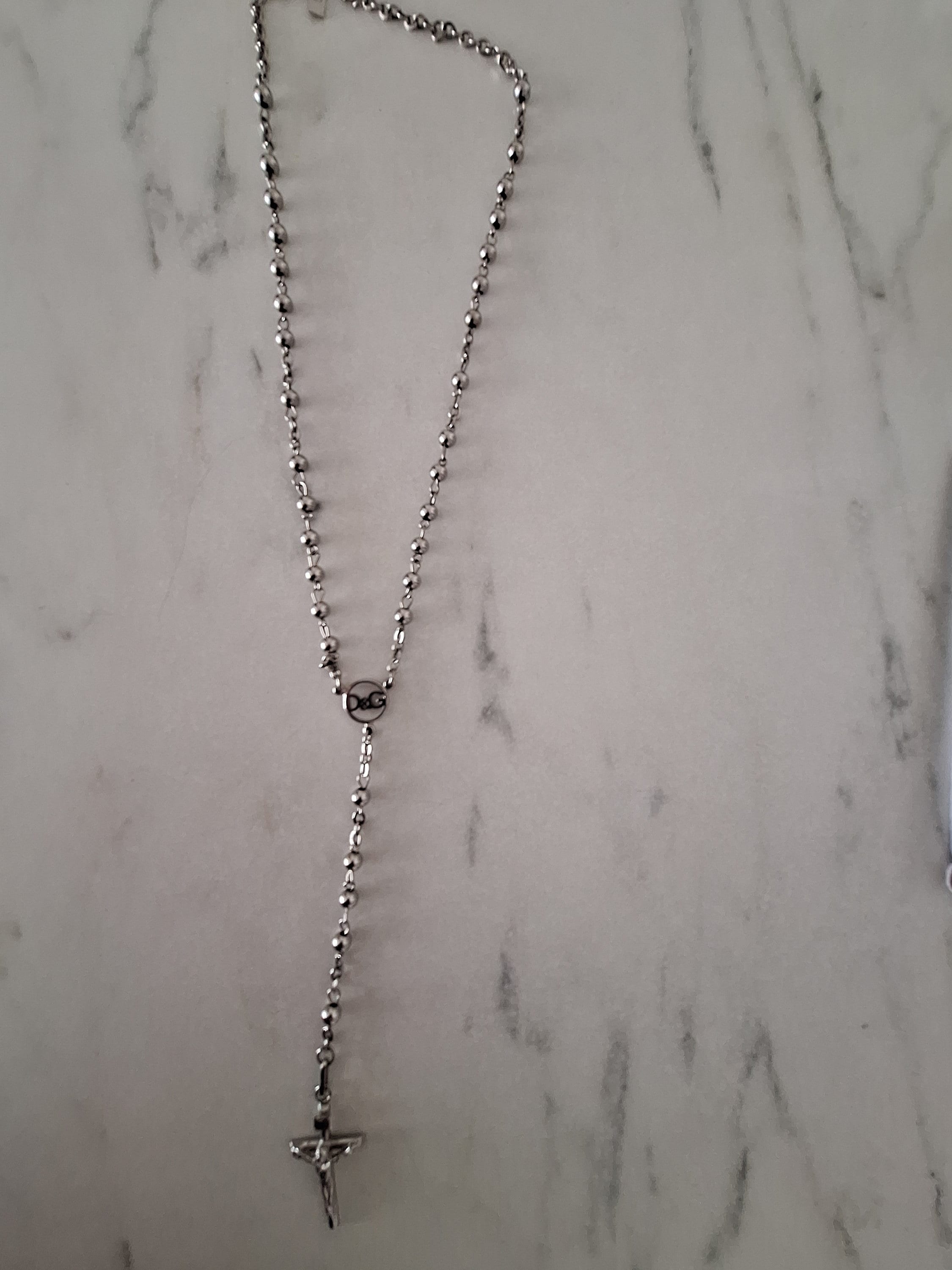 Vintage Dolce & Gabbana Rosary Necklace. - Etsy Vintage Dolce & Gabbana Rosary Necklace. - Etsy