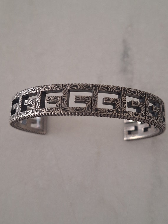 Gucci silver bangle store