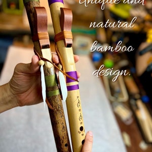 Native American Bamboo Flute: Custom Made, Pentatonic Scale - Etsy