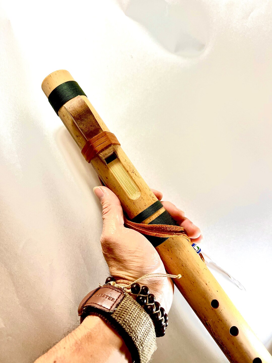 Low and Deep Meditation Native American Bamboo Bass Flute - Etsy