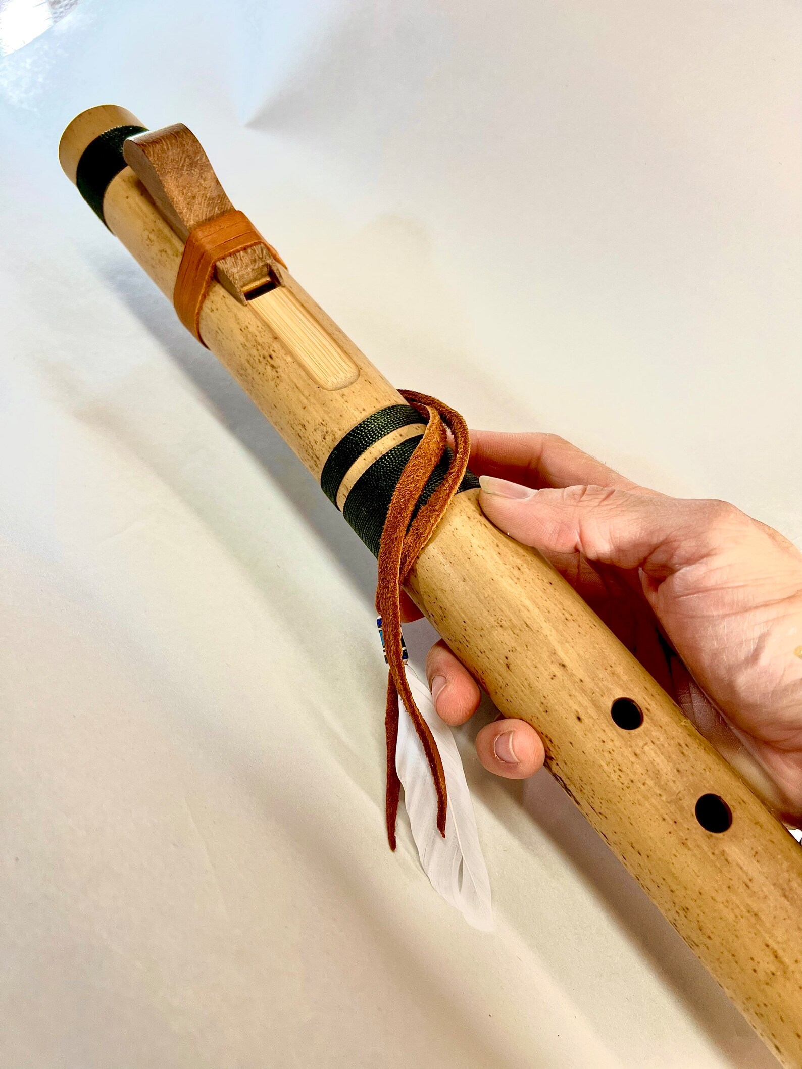 Low and Deep Meditation Native American Bamboo Bass Flute - Etsy