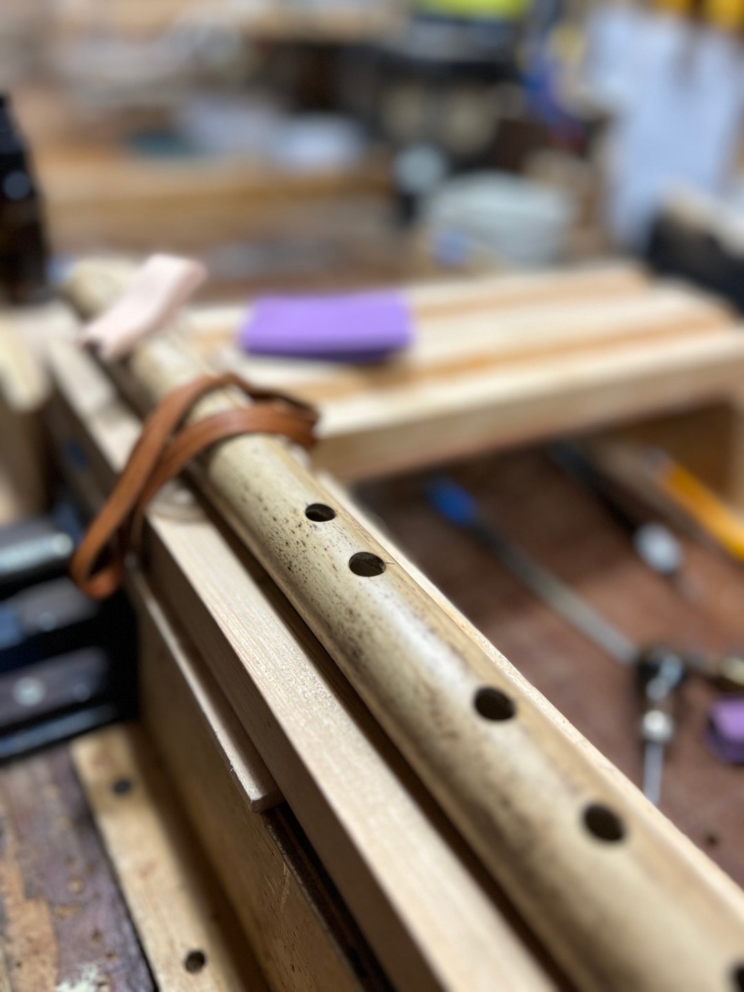 Assemble Your Own Native American Bamboo Flute Video Instructions ...