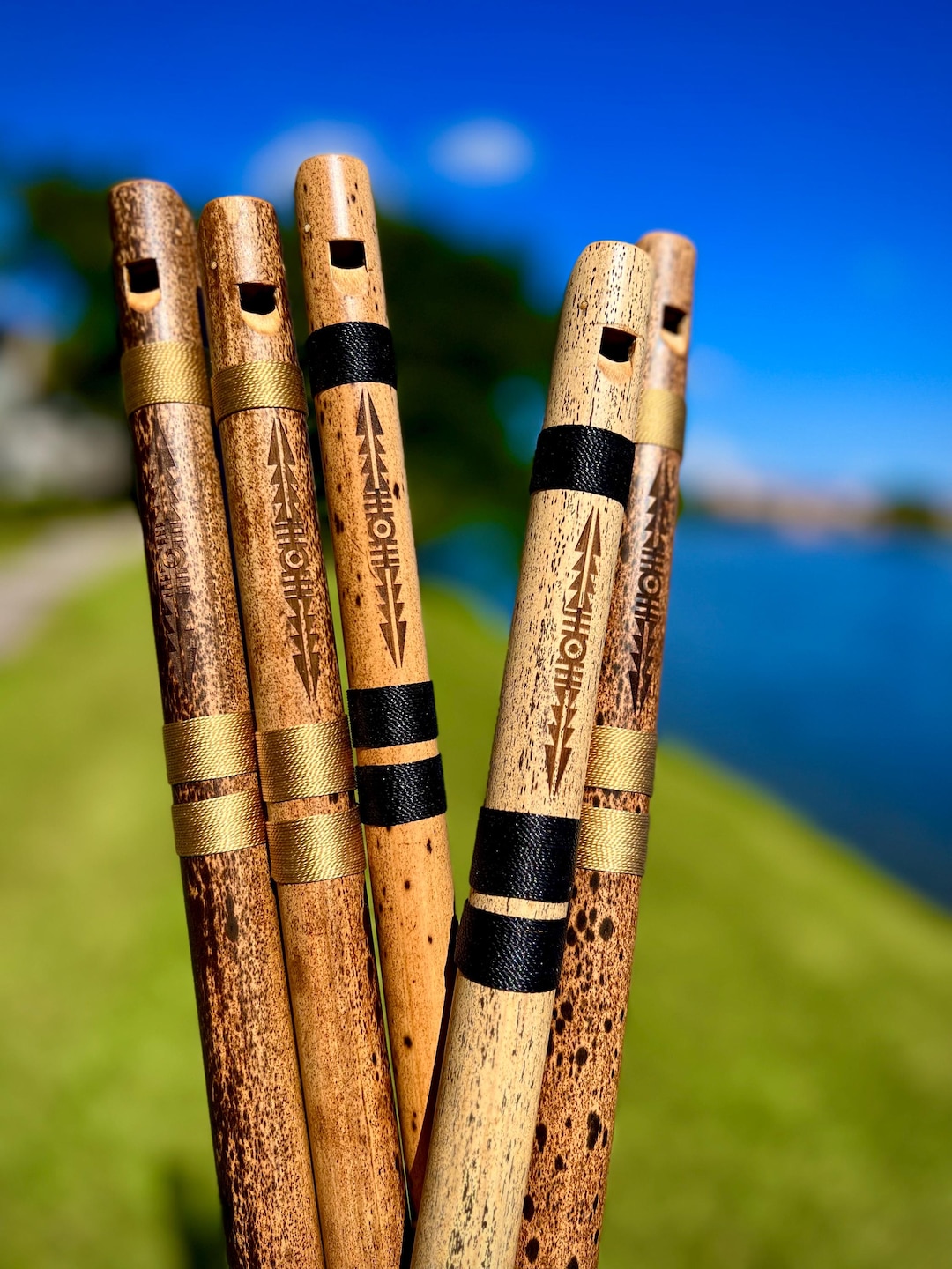 Harmonic Overtone Andean Flute Chamanic Flute Easy to Play Flute Sound ...