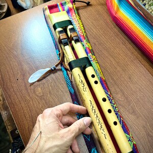 Pocket Native American Drone Bamboo Flute Sound Healing Voice Easy to ...