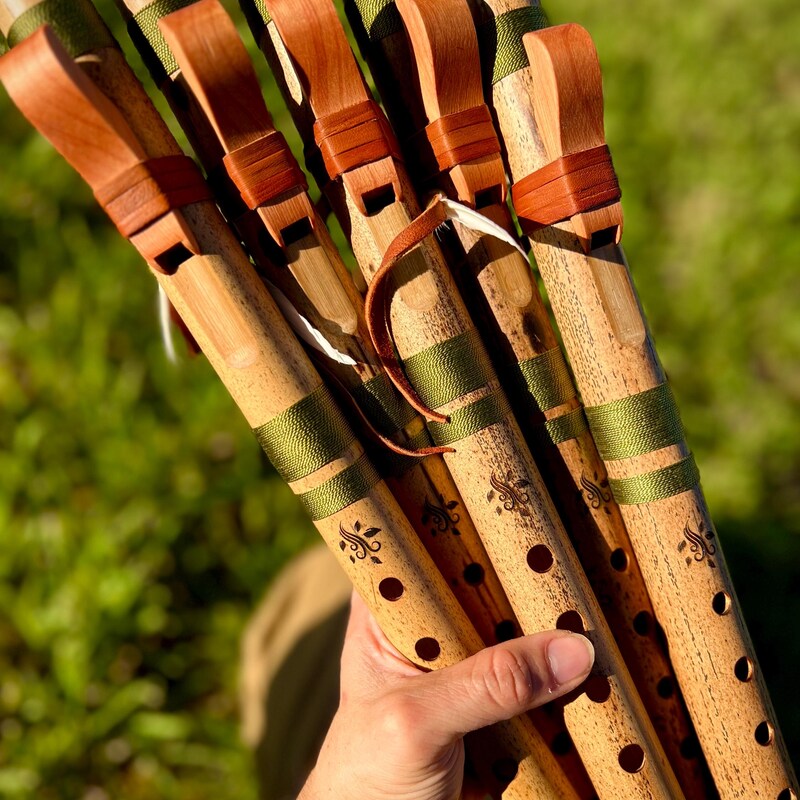 Bamboo Flute - Etsy