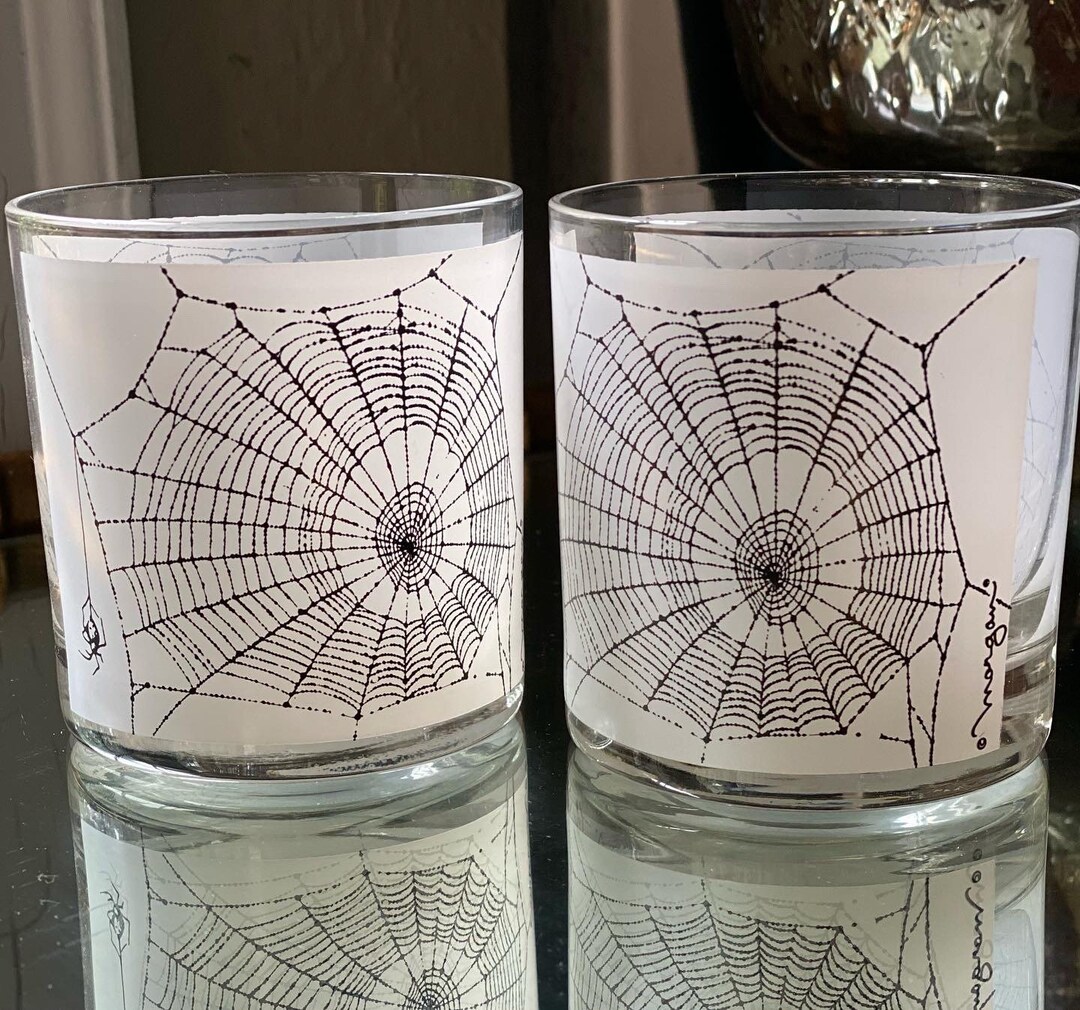 Morgan Spider and Spiderweb Glasses - Etsy