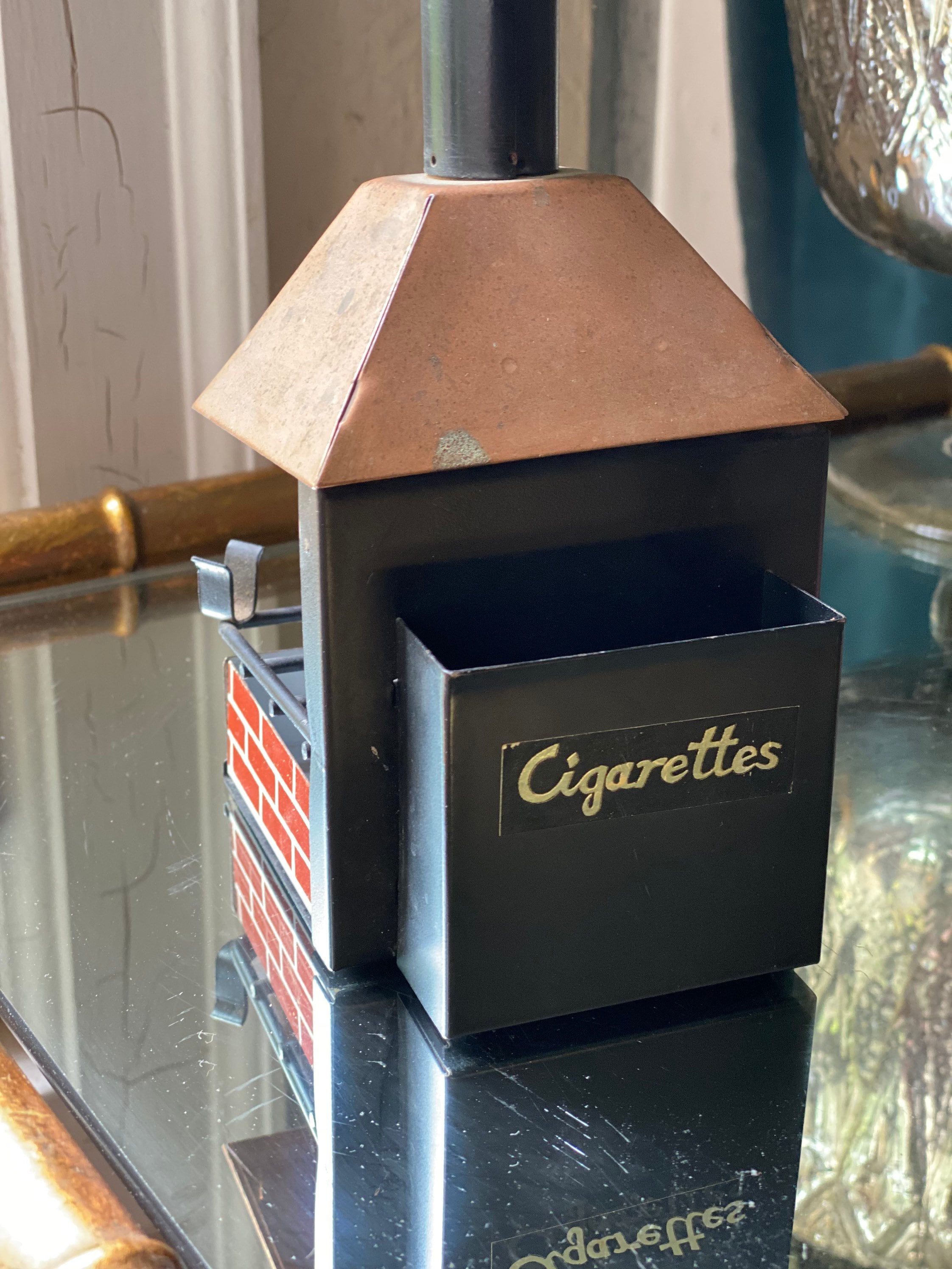 MCM Fireplace Ashtray - Vintage Kitsch - Etsy