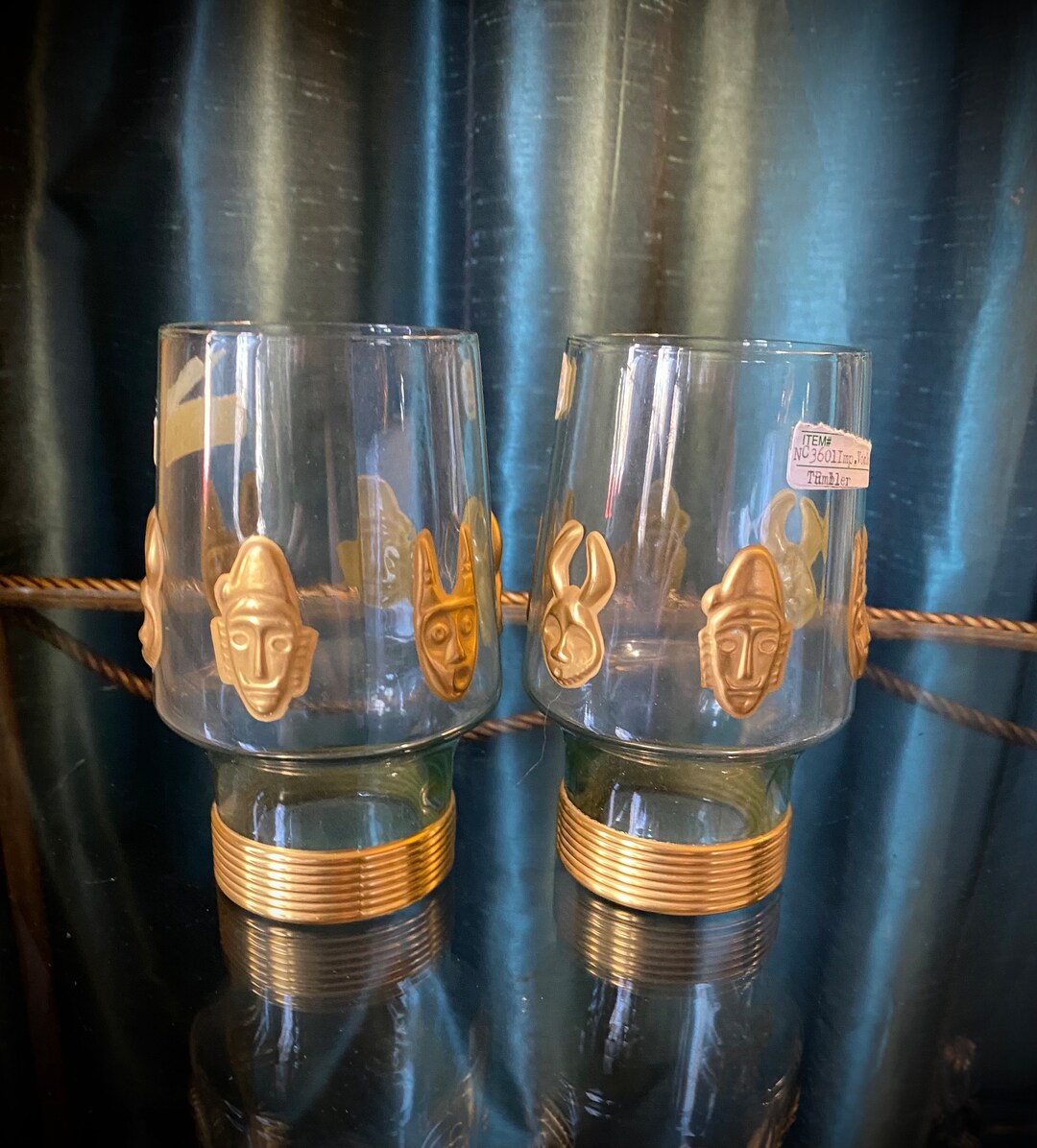 Imperial Glass Voodoo Pair, Trader Vic’s - Etsy