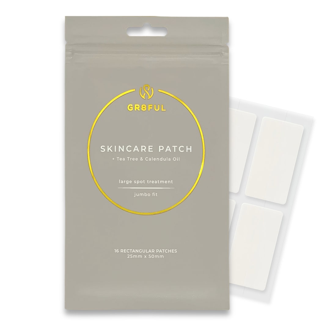 Large Acne Healing Hydrocolloid Pimple Patch With Tea Tree and ...