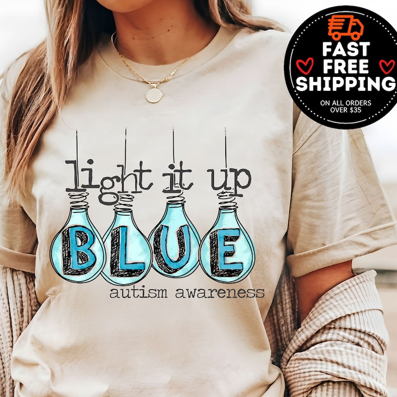 Light It up Blue - Etsy