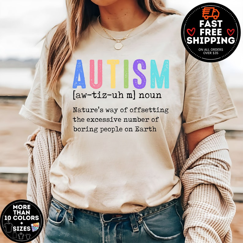 Autism Definition Shirt, ,autism Awareness Shirt, Autism Teacher Shirt ...