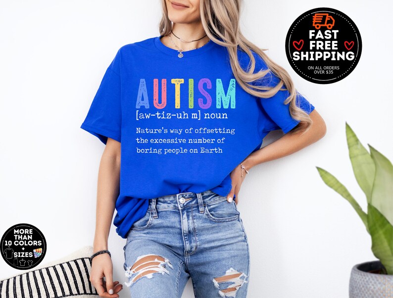 Autism Definition Shirt, ,autism Awareness Shirt, Autism Teacher Shirt ...
