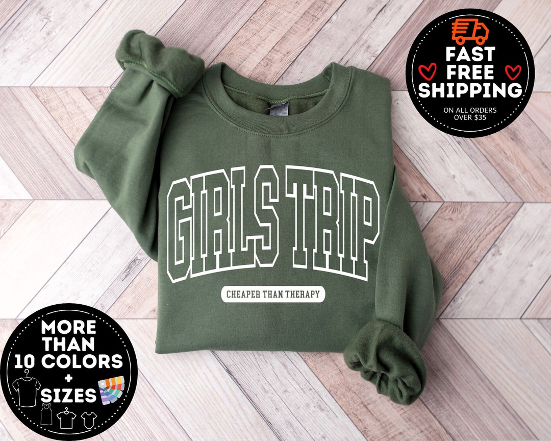 Girls Trip 2024 Sweatshirt, Girls Weekend Hoodie, Besties Matching ...