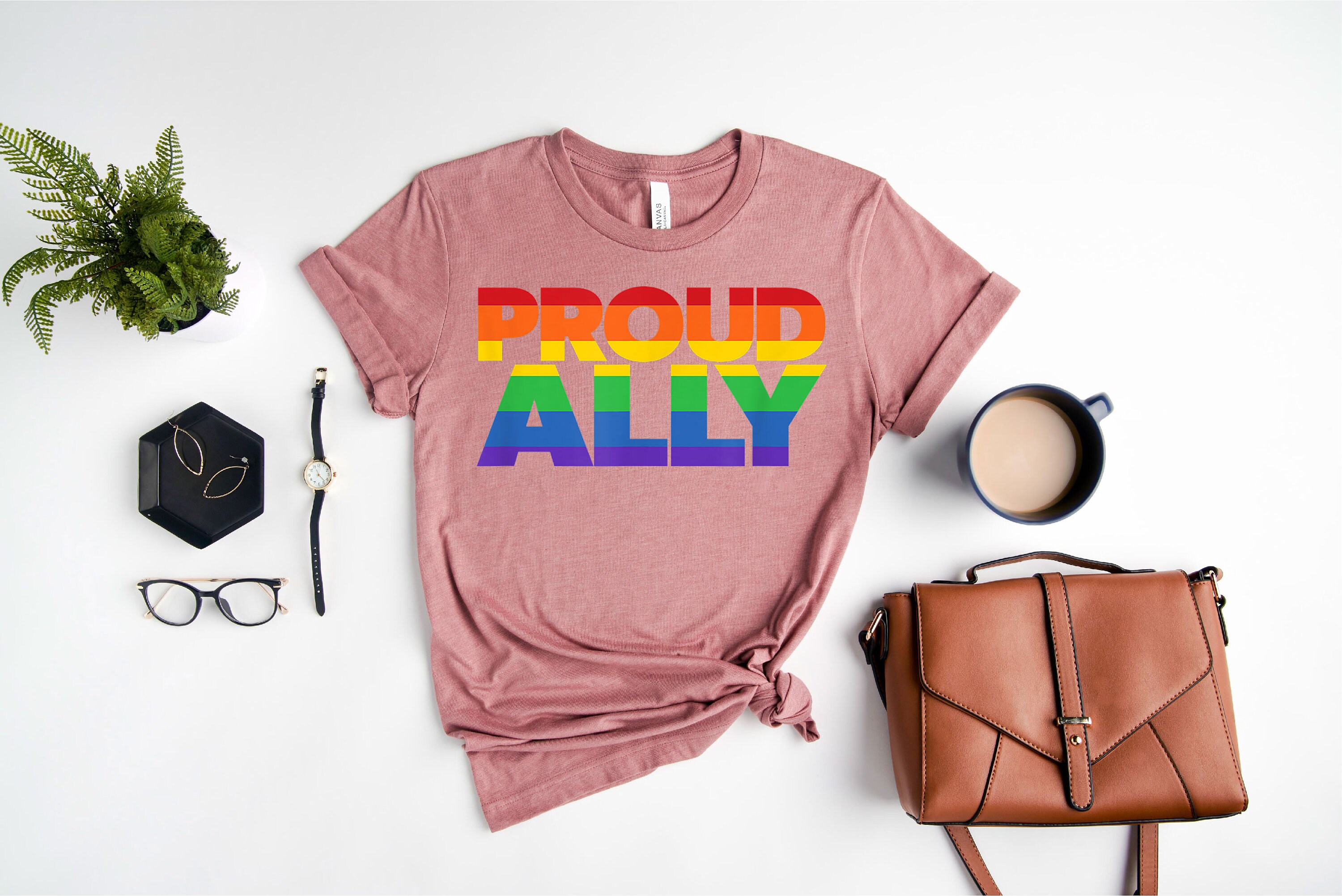 Proud Ally Shirt LGBT Pride Month LGBT Support Love Wins - Etsy.de