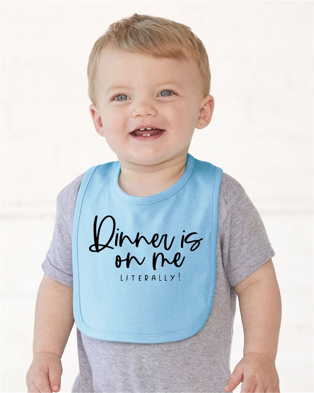 Personalized Bibs, Custom Baby Bibs, Personalize Baby Bib, Dinner is on ...