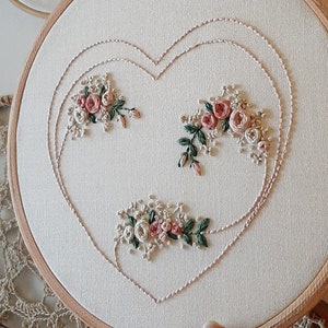 PDF Pattern Video Tutorial Stitch Guide Love Valentines Rose Double ...