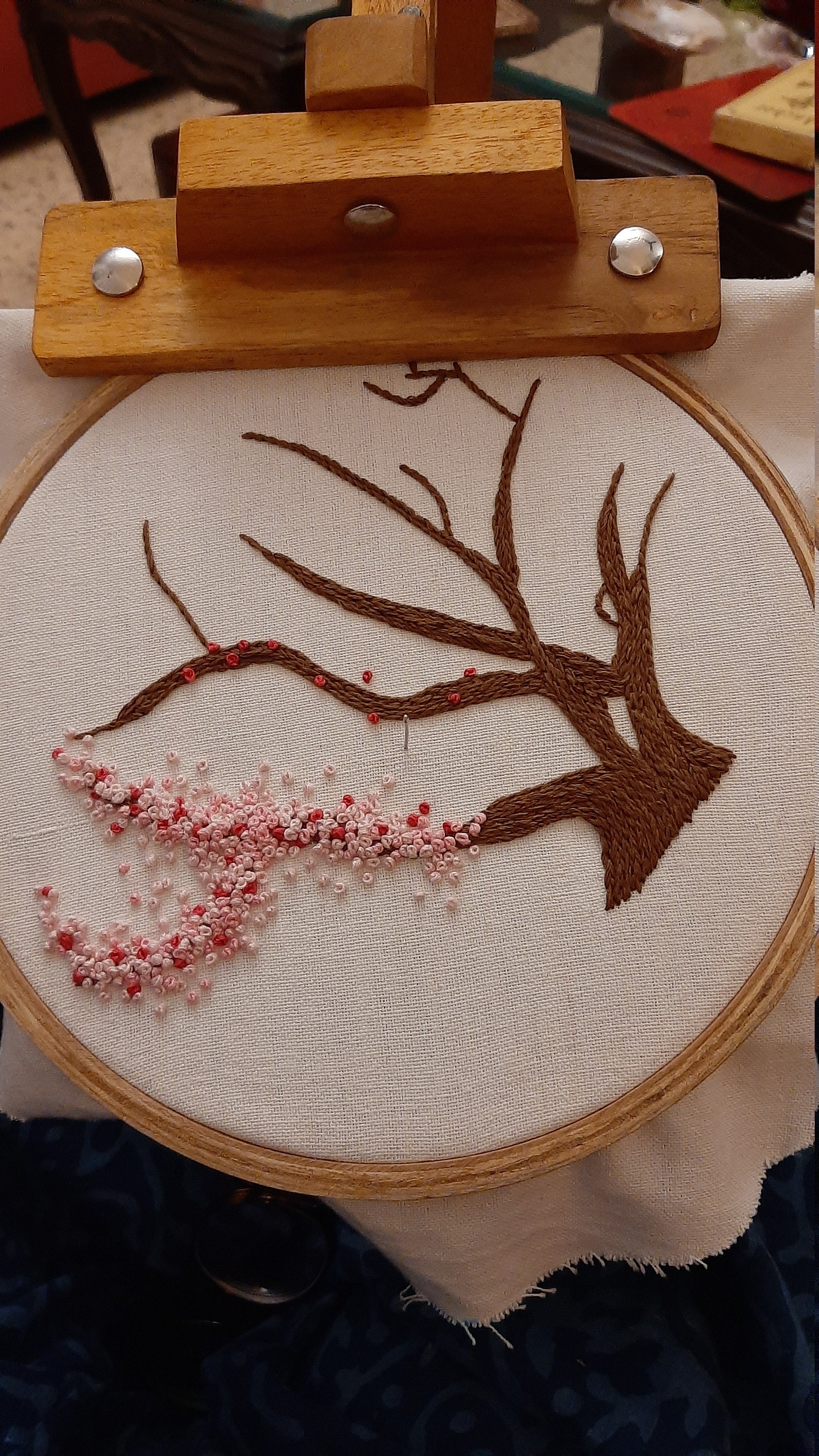 Cherry Blossom Tree Embroidery Pattern, DIY Stitch Guide (PDF) - Etsy