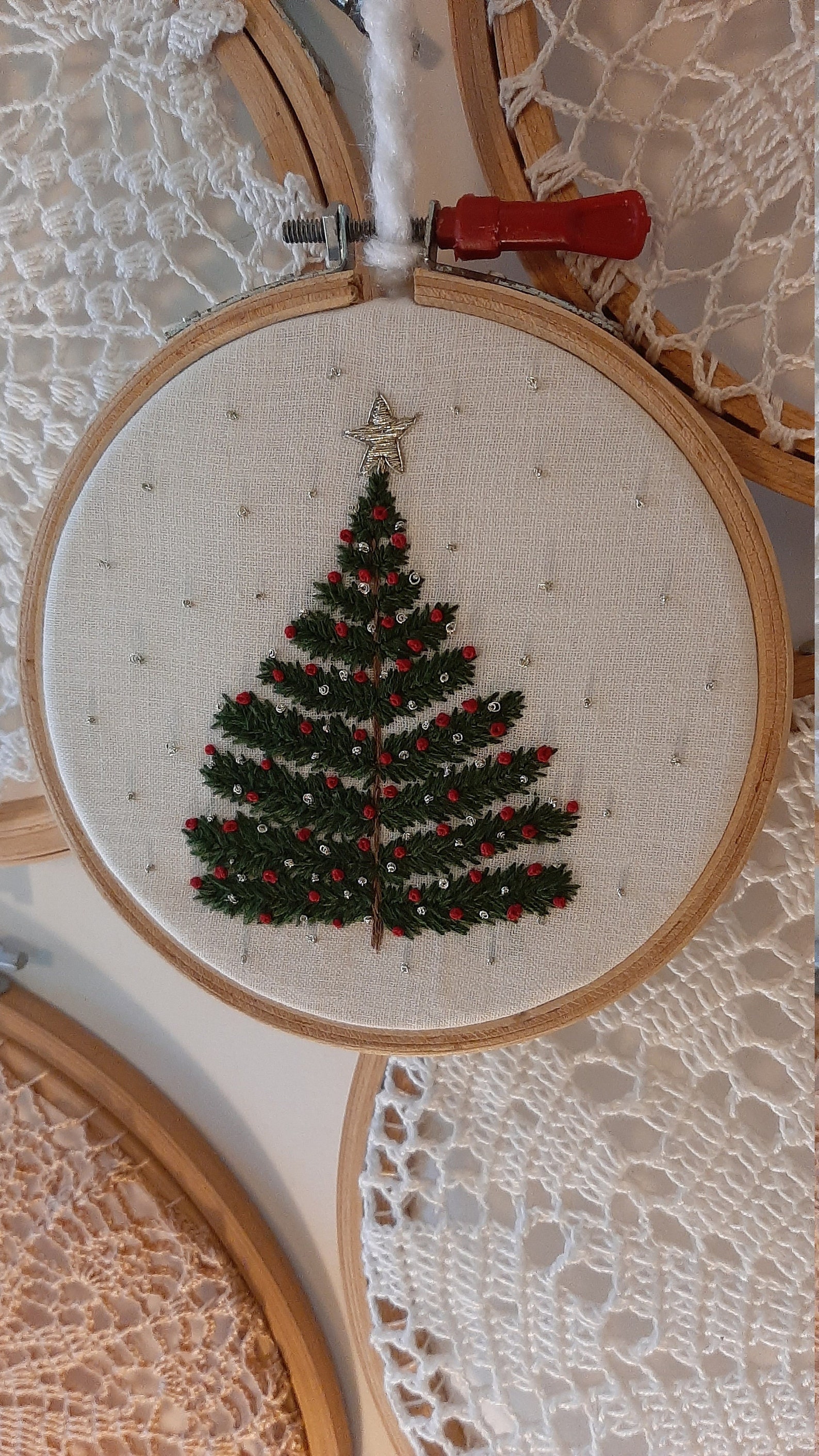Christmas Tree PDF Pattern Embroidery Embroidery Pattern - Etsy