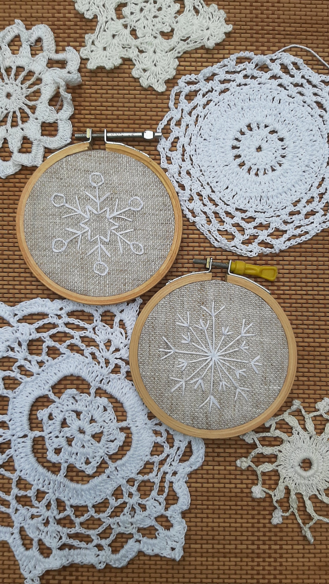 10 Snowflake Patterns Digital Download PDF Snowflake - Etsy
