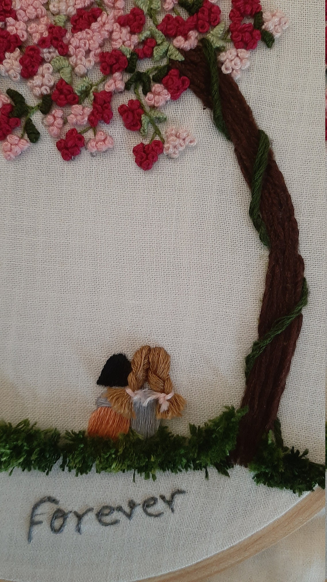 Cherry Blossom Kit DIY Embroidery Kit Kwanzan Cherry Tree - Etsy