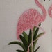 Flamingo Embroidery DIY Kit: Hand Embroidery Pattern, 8" Hoop - Etsy