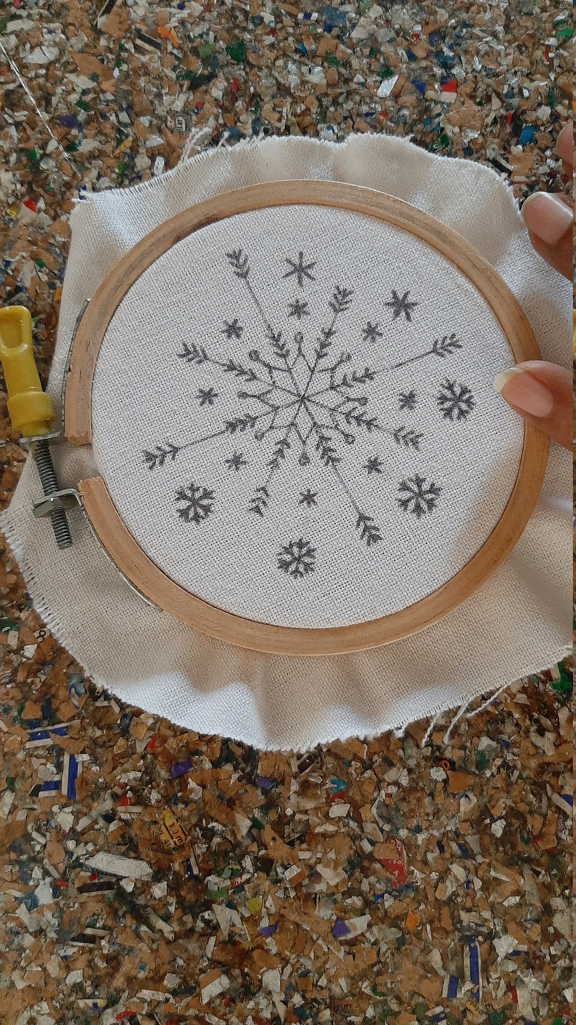 Snowflake PDF Pattern Digital Download PDF Christmas - Etsy