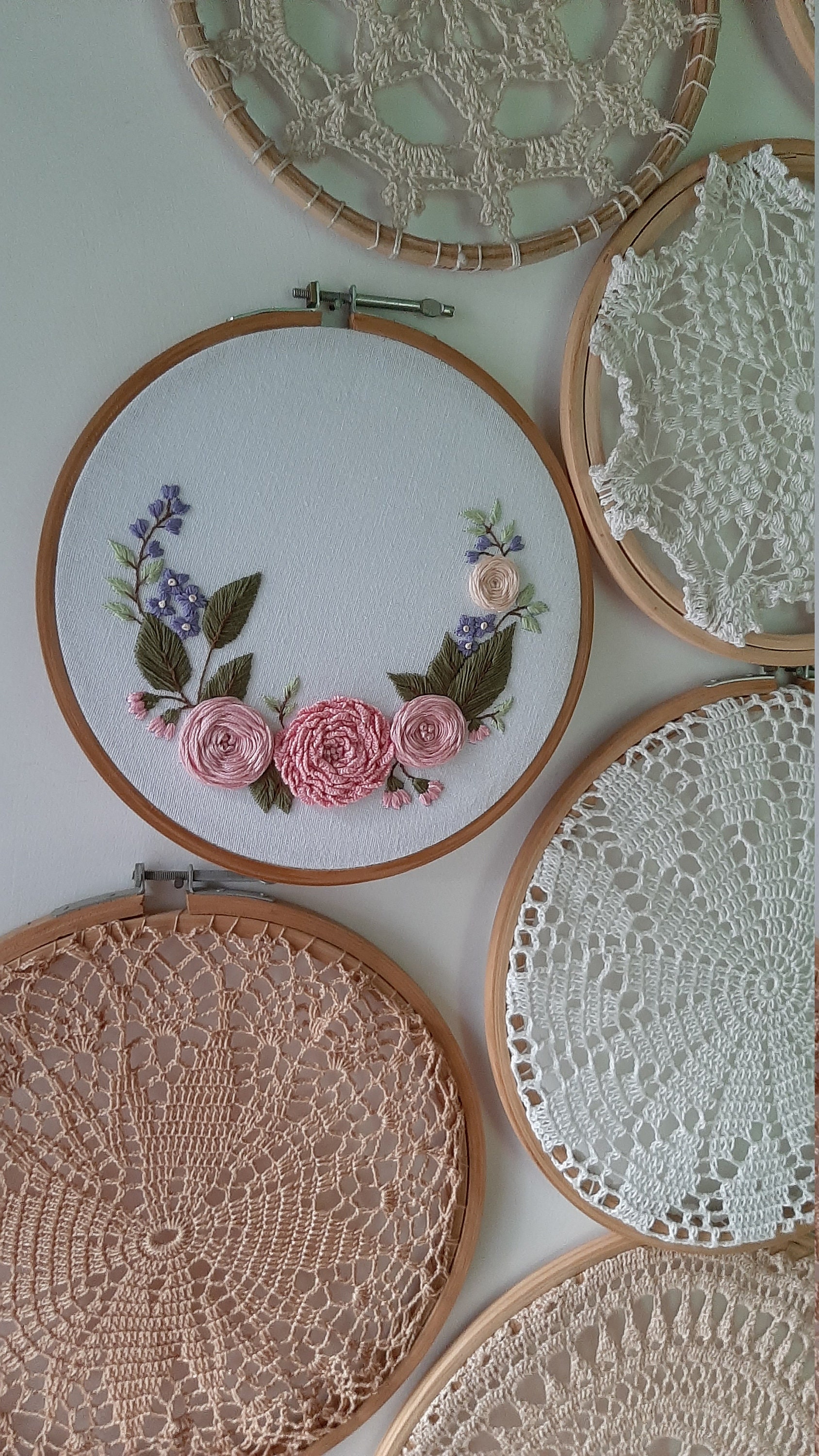 Rose Embroidery Kit Brazilian Embroidery File With Pattern | Etsy