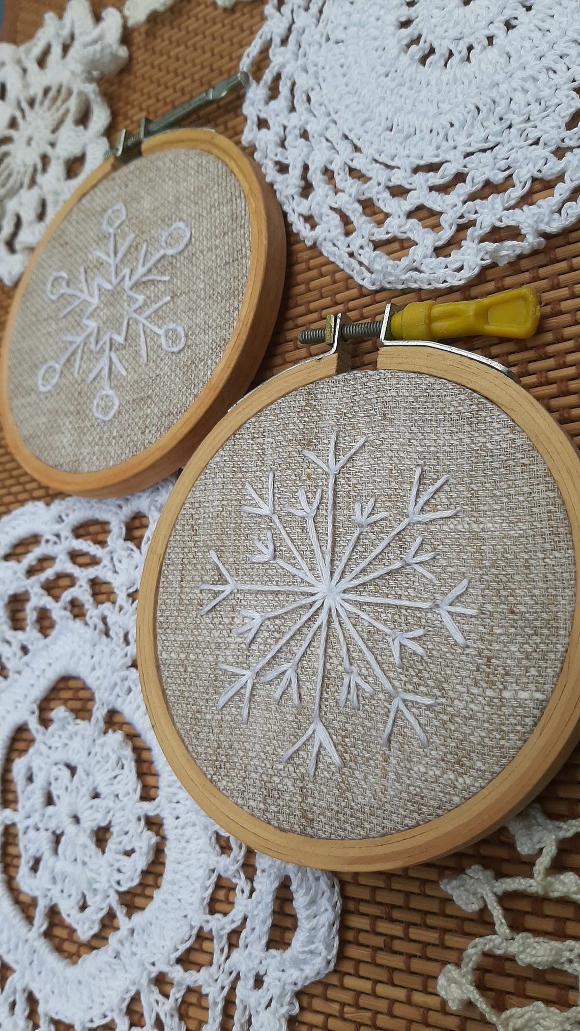 10 Snowflake Patterns Digital Download PDF Snowflake - Etsy
