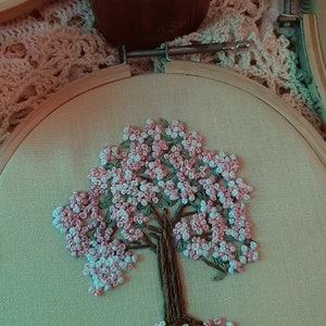 PDF Kit Cherry Blossom Embroidery Digital Download, Video Tutorial, PDF ...