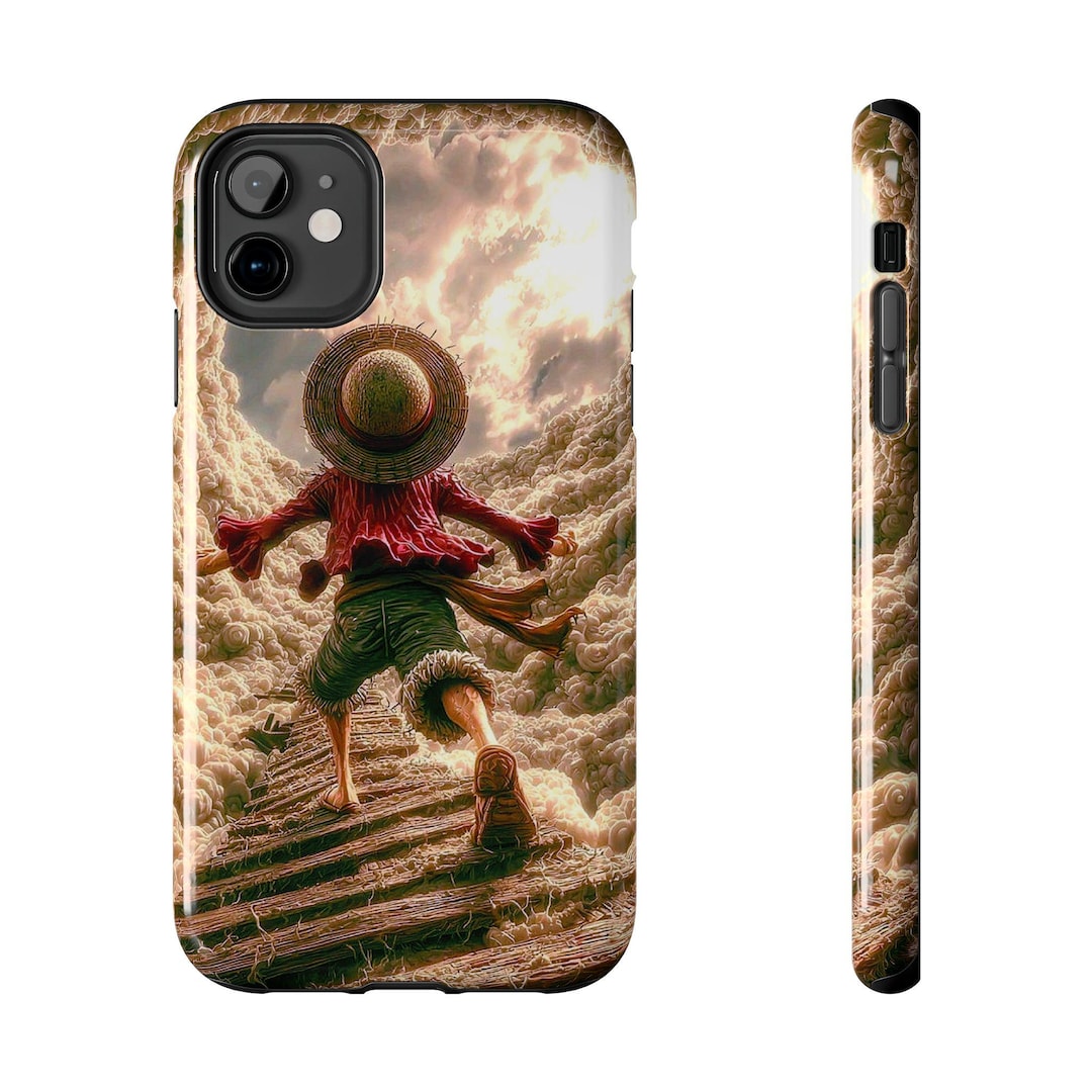 Luffy One Piece Anime Tough Phone Case | Adventure Art - Etsy