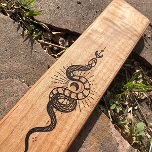 Serpent Blade Unique Curved Blade Sword With Custom Scale Cross Guard ...