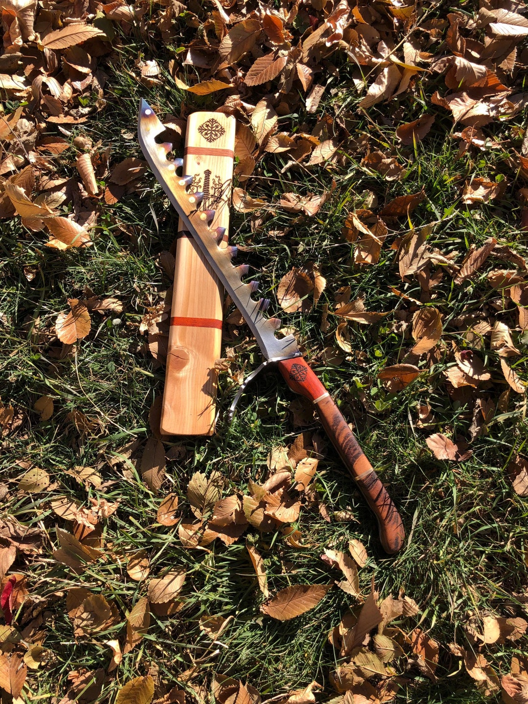 Arcane Sword Breaker , Hand Forged Sword Breaker With Custom Blade and ...