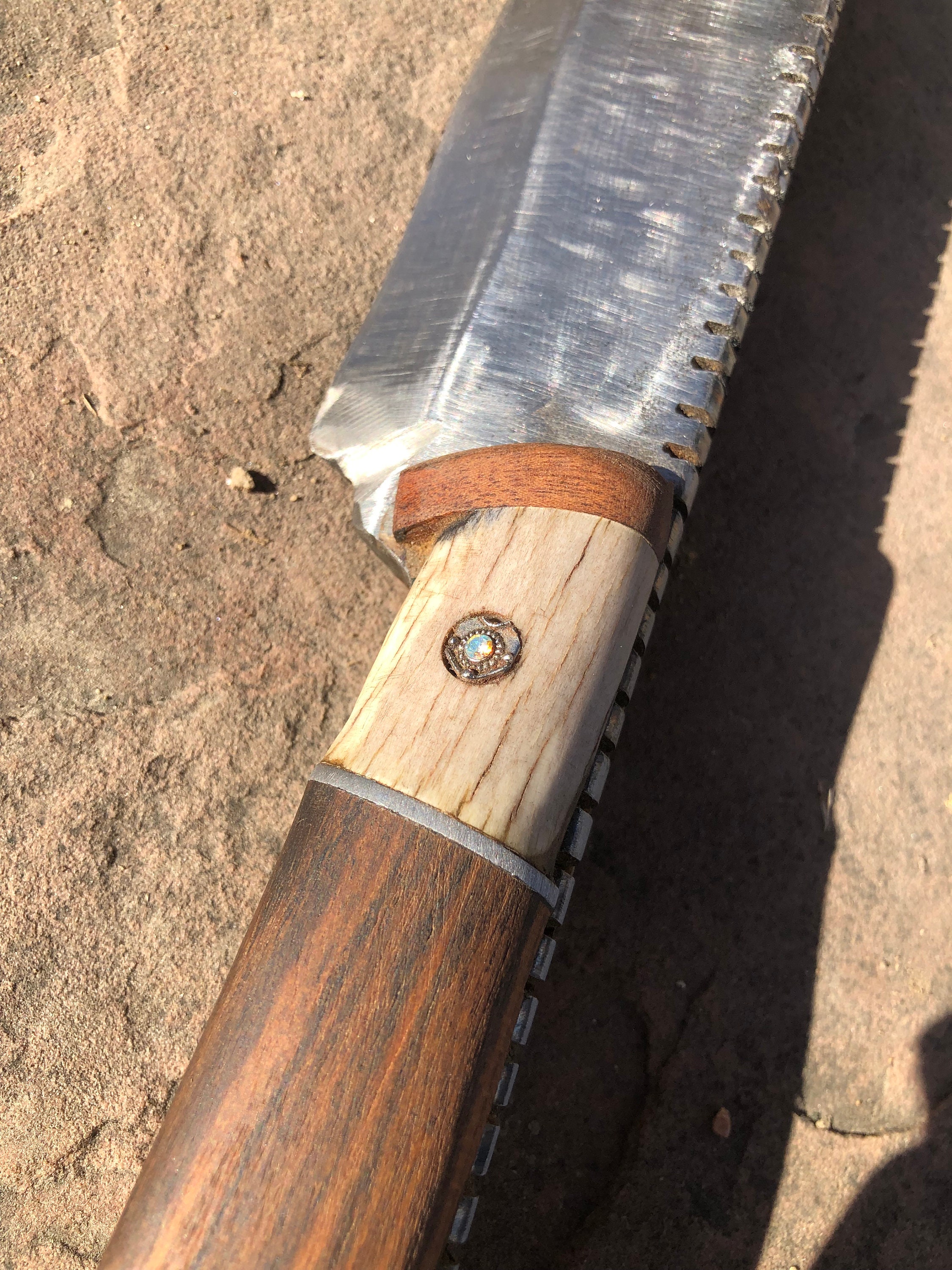 Viking Seax Blade Hand Forged High Carbon Seax Knife With - Etsy