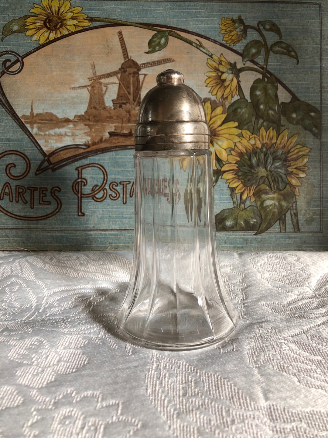 Retro French Cristofle Paris Sugar Shaker With Silver Plated - Etsy