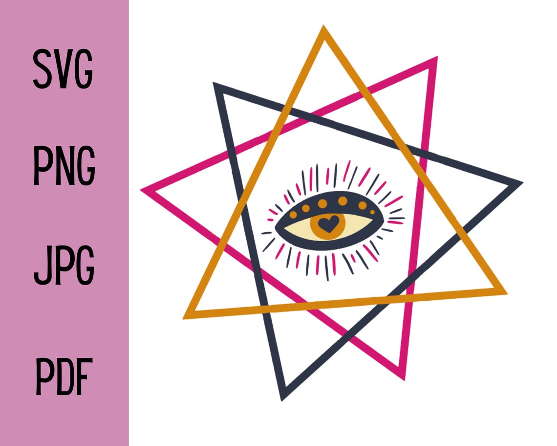 Third Eye Svg Evil Eye Witch SVG Witchy SVG Witch - Etsy