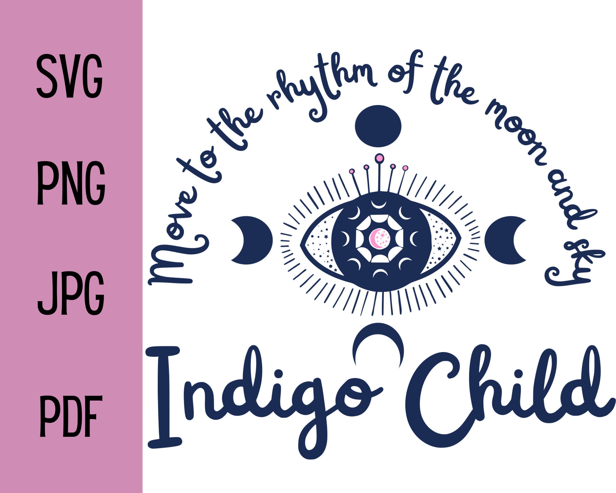 Indigo Child Svg Puscifer Indigo Children Starseed - Etsy