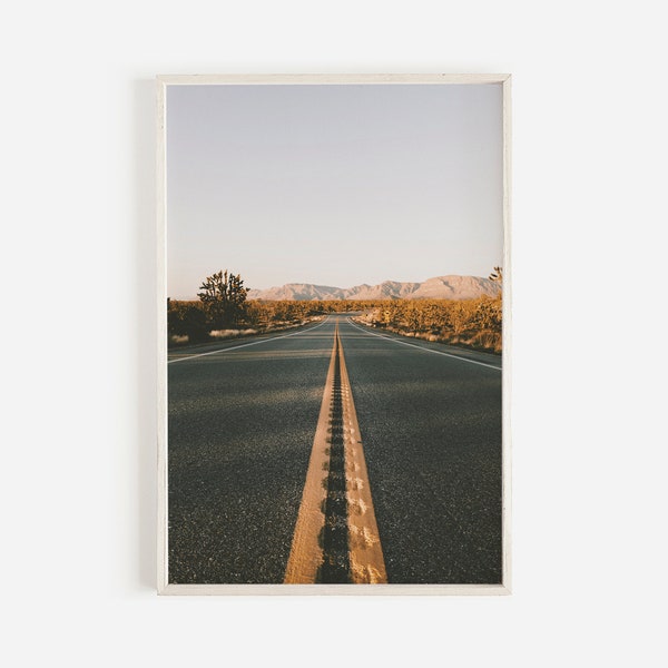 Desert Highway Print - Etsy