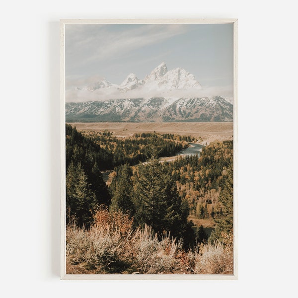 Teton Mountain - Etsy