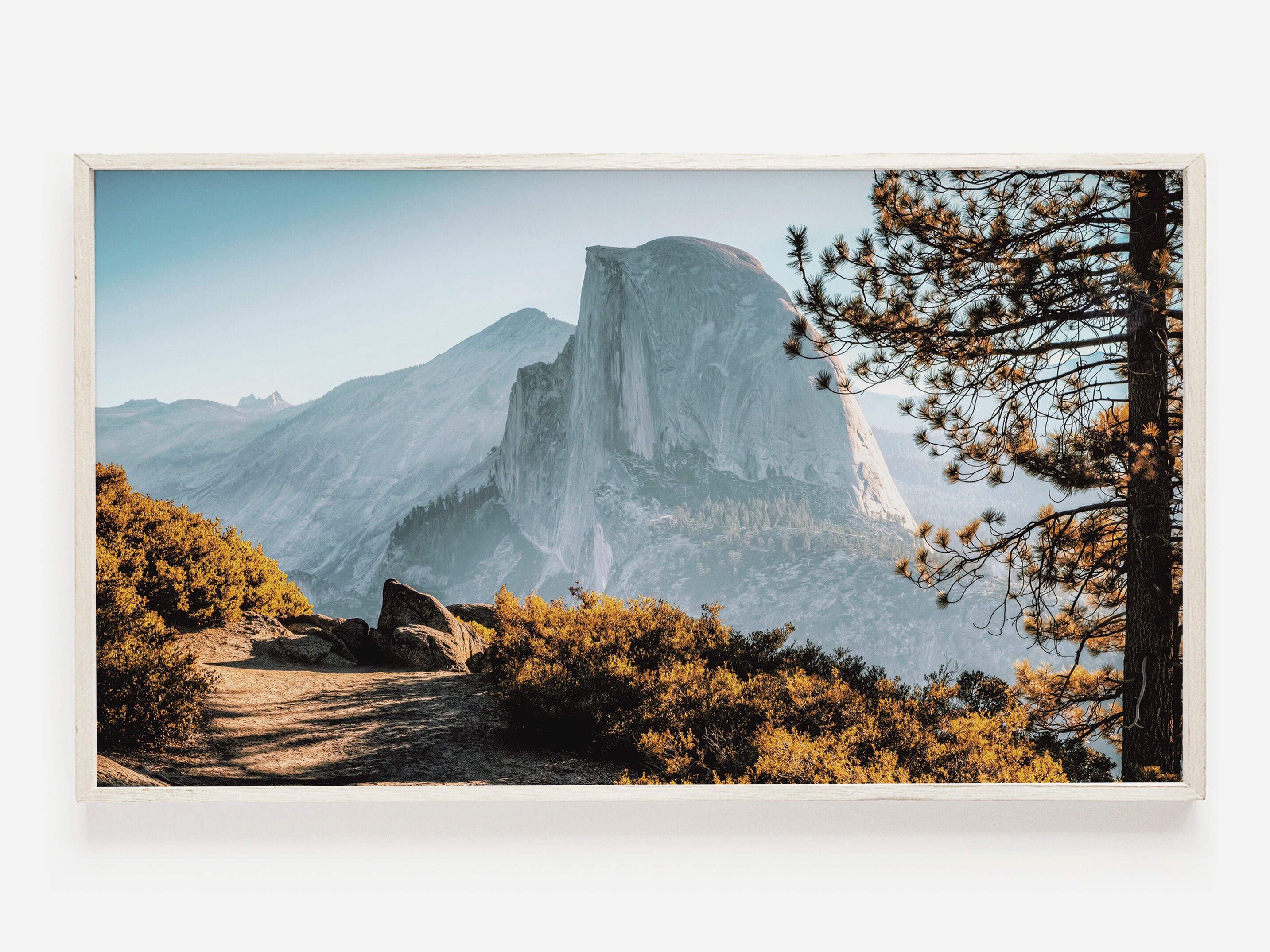 Samsung Frame TV Art, Half Dome Photo, Rustic Art for Frame TV ...
