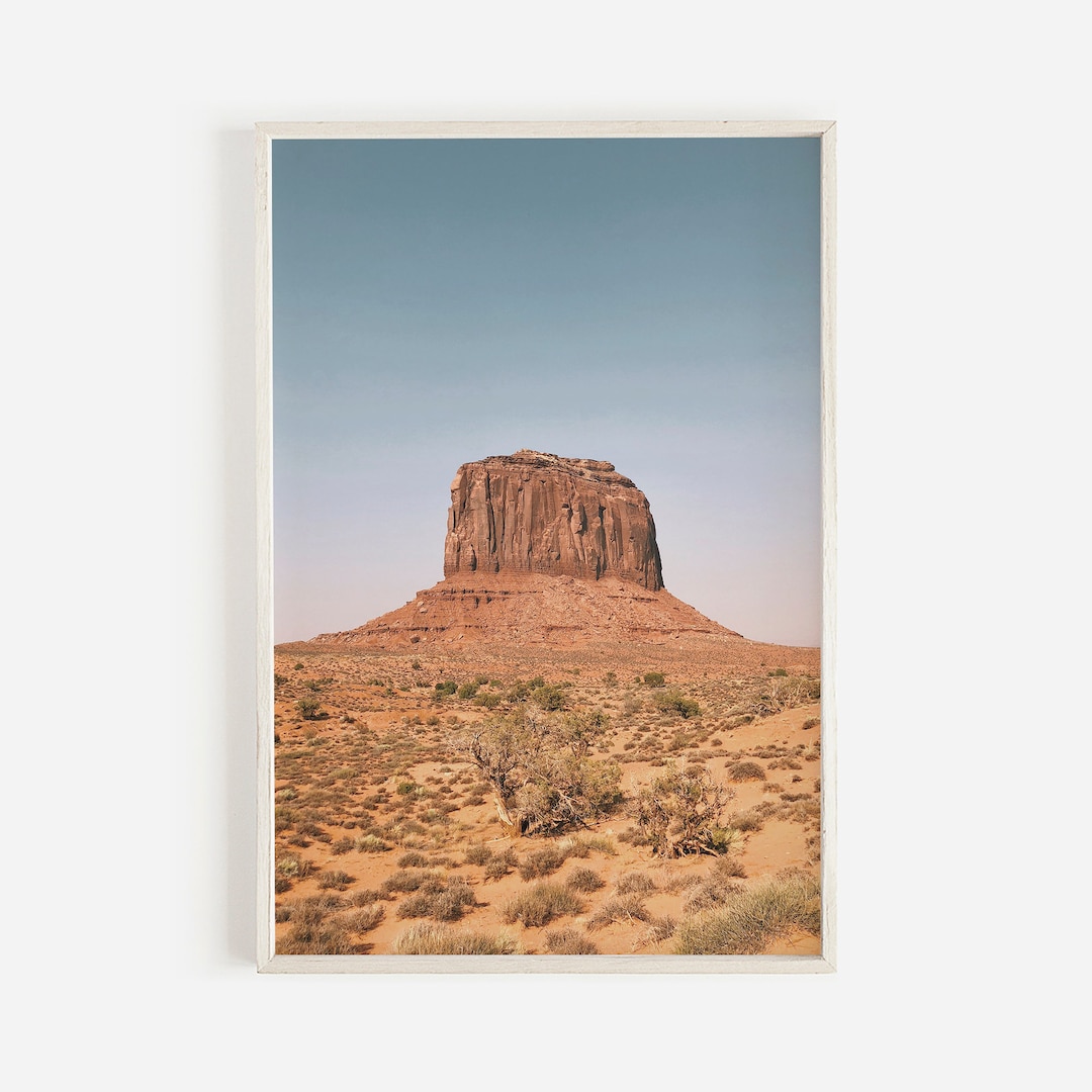 Merrick Butte im Monument Valley, Utah Wüstenlandschaft, Nationalpark ...