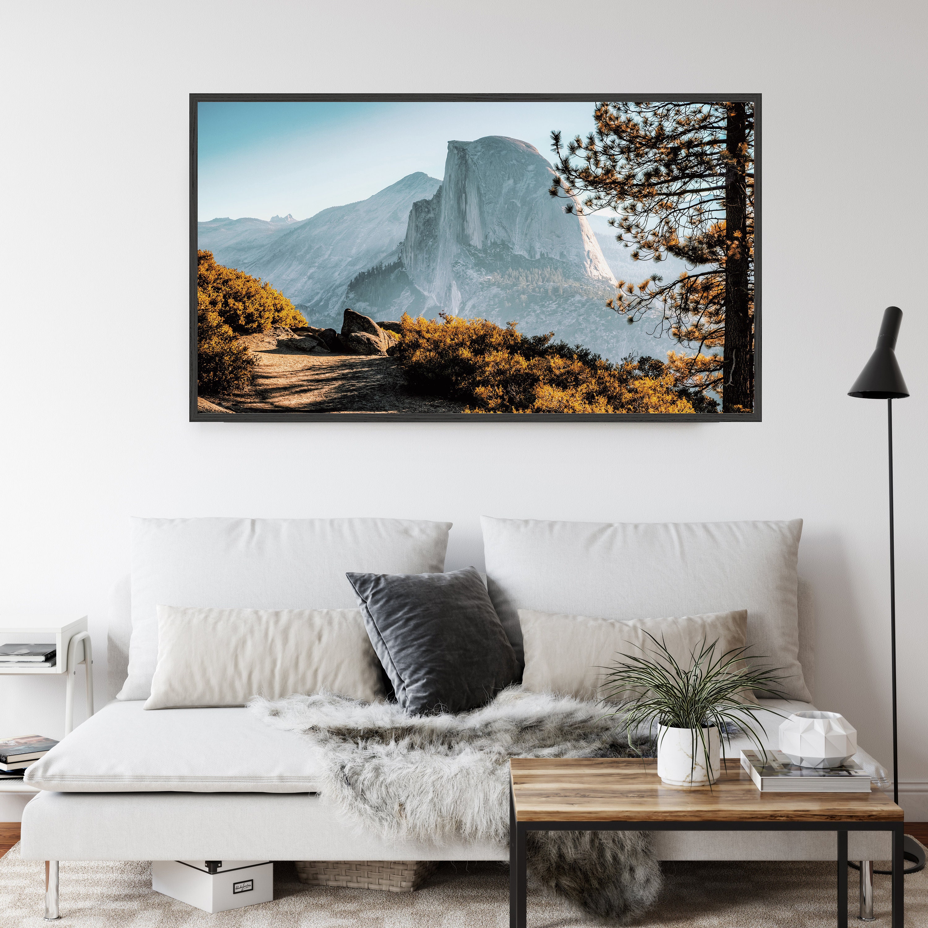 Samsung Frame TV Art, Half Dome Photo, Rustic Art for Frame TV ...
